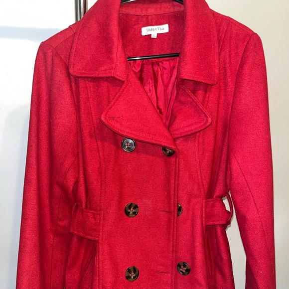 Wishful Park | Jackets & Coats | Beautiful Red Trench Coat | Poshmark